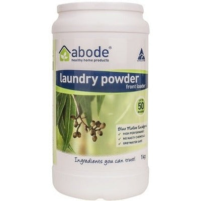 Abode Front & Top Loader Eucalyptus Laundry Powder 1kg -The O.G Me ...